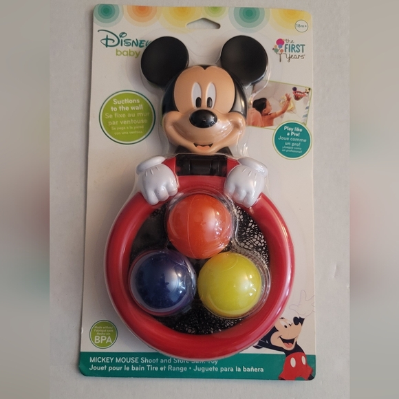 Disney | Toys | Disney Baby Mickey Mouse Bath Toy | Poshmark